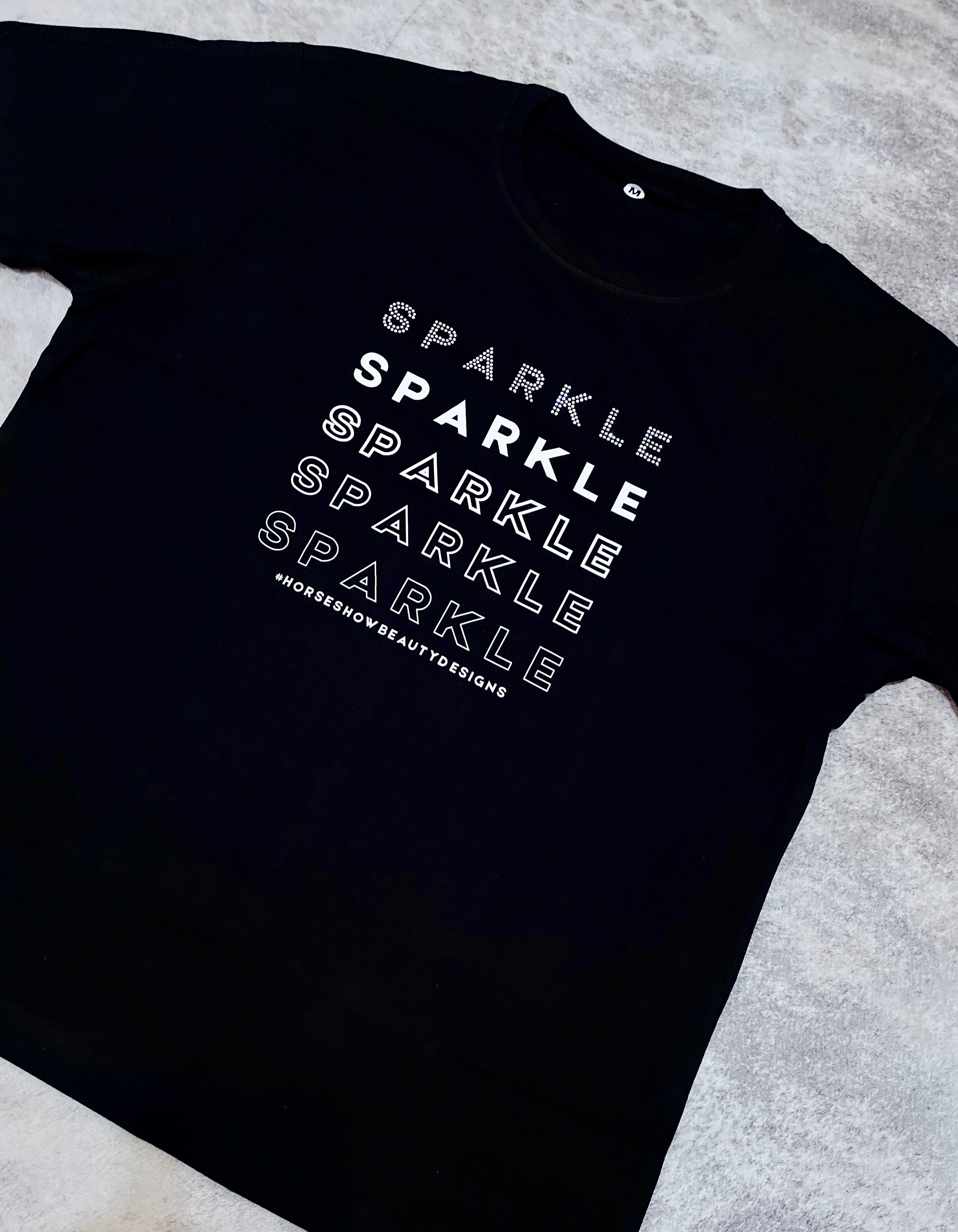 SPARKLE Tee – Horse Show Beauty Designs